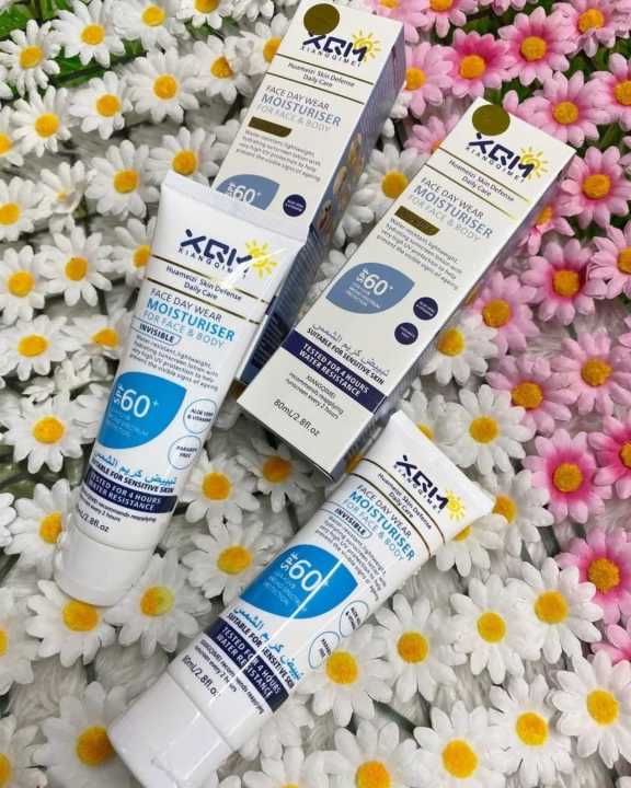XQM Face Day Wear Moisturiser with SPF 60 Xqm Face Day Wear Moisturiser Sun Cream Spf60 80ml ...