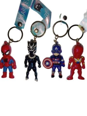 Customize Key Chain Super Heroes Rubber Character PVC Key Ring ...