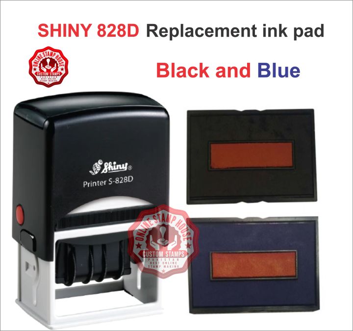 Geniun Replacement ink pad for Shiny 828D rubber stamp printer by ...