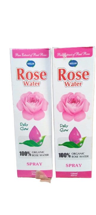 Pack Of 2 Arq-e-Gulab (Rose Water) Spray 120ml bottle 100 % Original ...