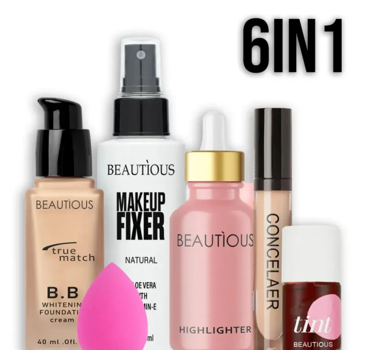 Beautious 6-in-1 Ultimate Makeup Kit – Flawless Finish Foundation ...