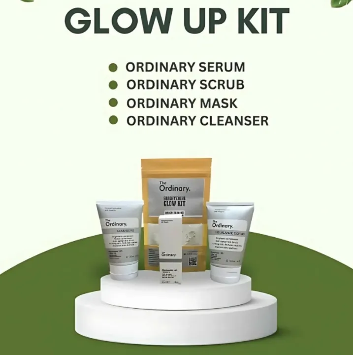 Glow Up Kit 4-in-1 Cleanse, Nourish, Hydrate & Brighten for Radiant ...