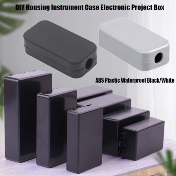 New ABS Plastic DIY Housing Instrument Electronic Project Box Black ...