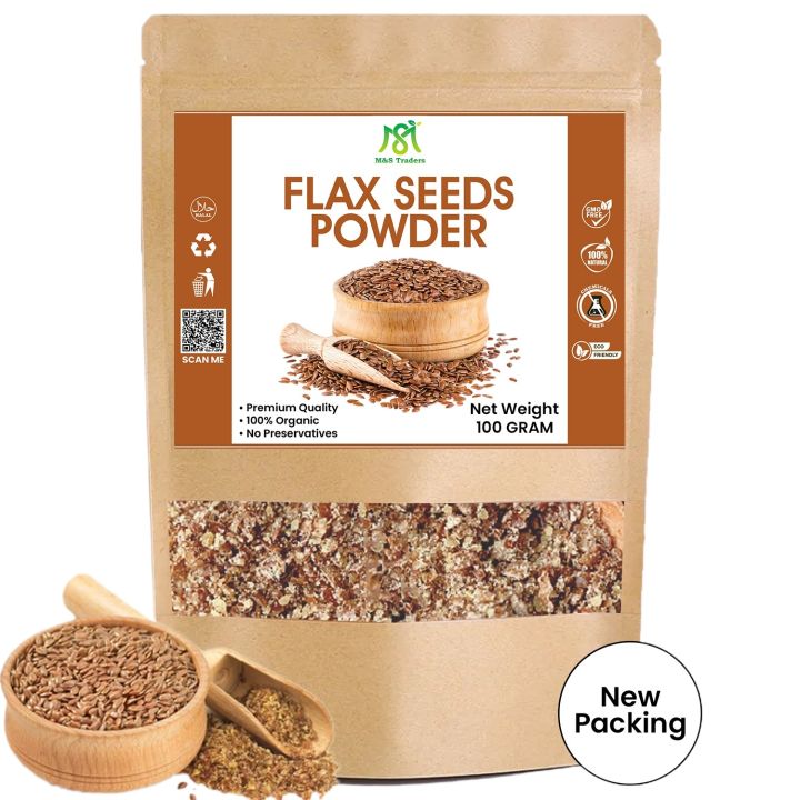 Flax Seeds Alsi Seed Powder 100 Grams | Daraz.pk