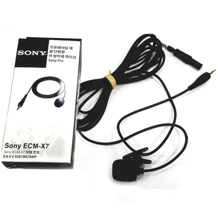Sony ECM-X7 Microphone for Cameras and Other Portable Recording Devices ...