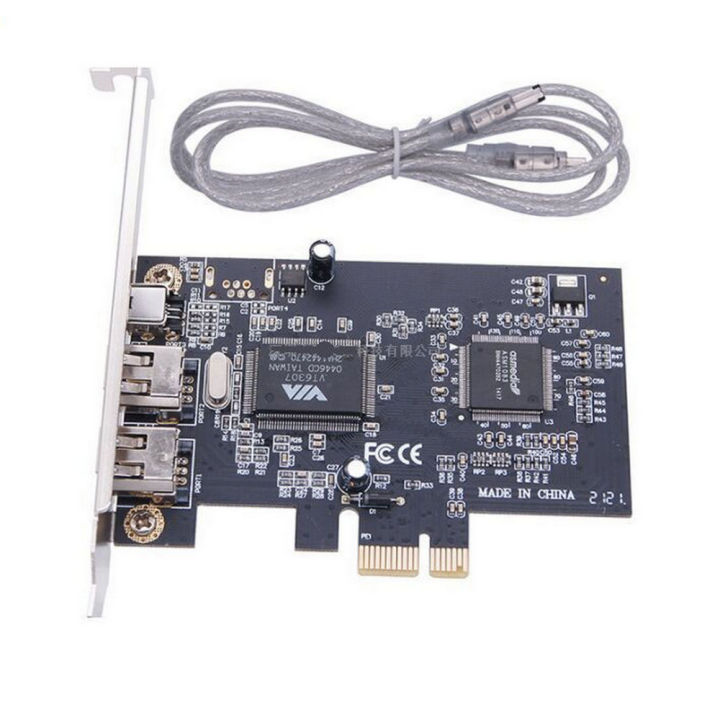 ZOOAIN 2024 PCI-E 1394 video capture card camera DV capture card PCIE ...