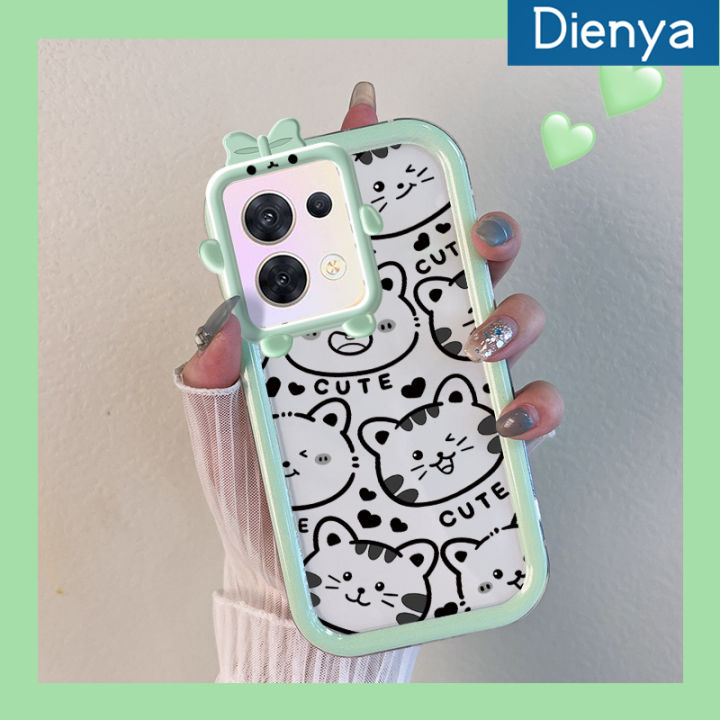 Dienya For OPPO Reno 8 5G Case Cartoon Cute Tiger Soft Silicone ...