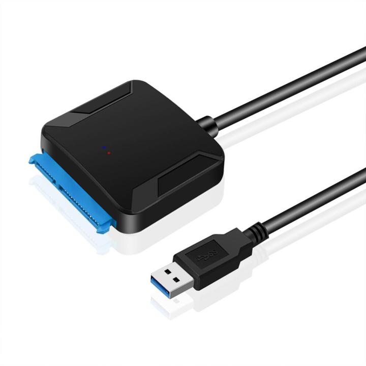 Portable SATA USB3.0 Adapter Cable Converter 22 Pin USB 3.0 To SATA ...