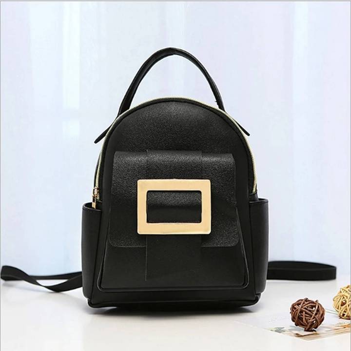 3 Styles use Pu Leather Material Mini Bag for Stylish Girl's (Backpack ...