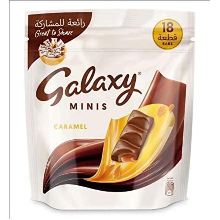 Galaxy Minis Caramel 19 Pieces Pouch (266 gram) (Expiry: April 2023 ...