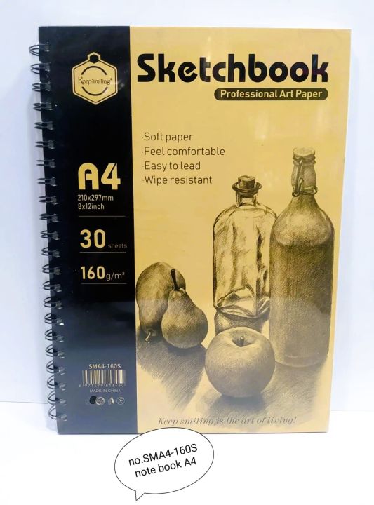 Keep smiling Sketchbook: Sketch pad for boys and girls for Artists - A4 ...