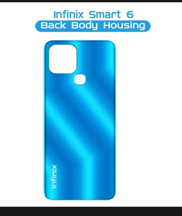 Infinix Smart 5 Pro Blue Rear Back Body casing Housing Replacement ...