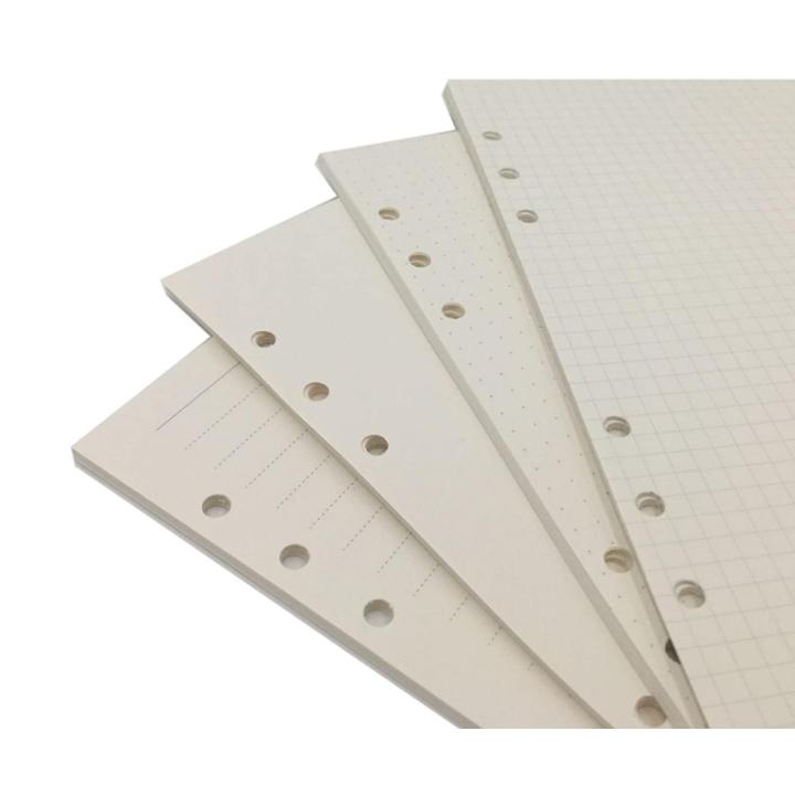 A6/A5 6-RING BINDER SQUARE GRID PAGES REFILLS | Daraz.pk