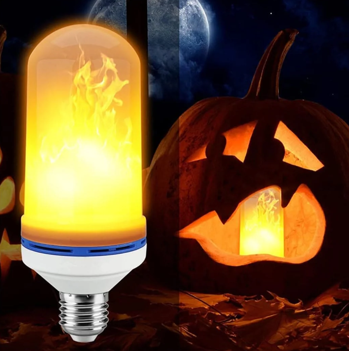 Flame Effect Fire Led Bulb - Yellow | Daraz.pk