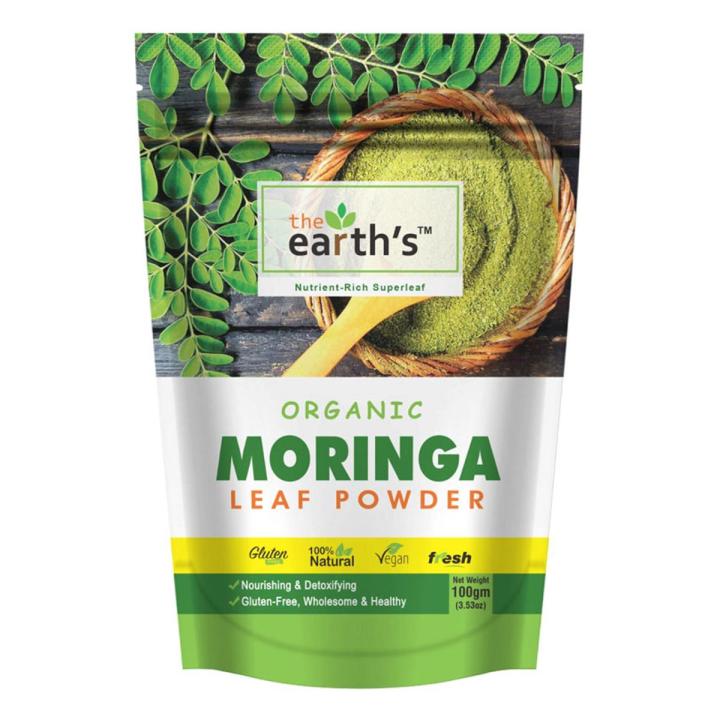 Earth's Moringa Leaf Powder 100gm | Daraz.pk