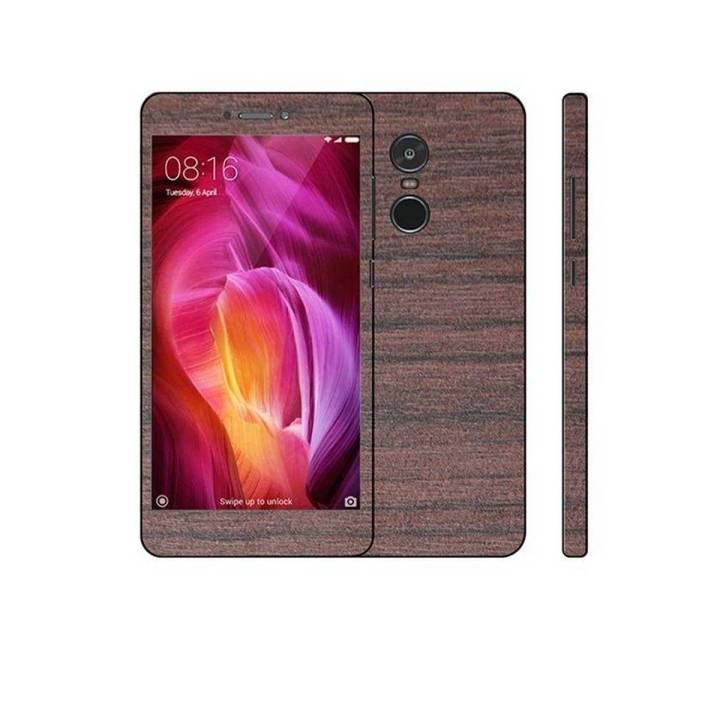 Redmi Note 4 Padauk Wooden Texture Skin | Daraz.pk