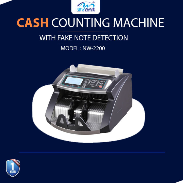Newwave Heavy Duty Old And New Cash/Money/Bill Counting Machine With ...