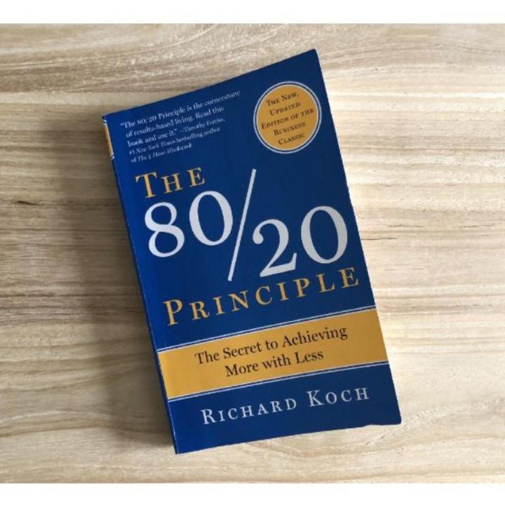 the 80/20 principle by richard koch book | Daraz.pk