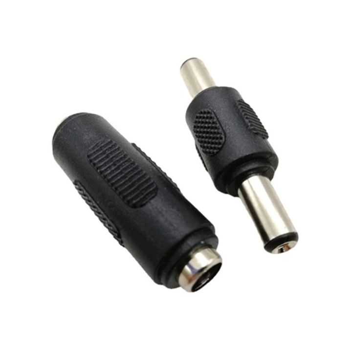 Black For CCTV Female to Female Connector Plug Male To Male DC Power ...