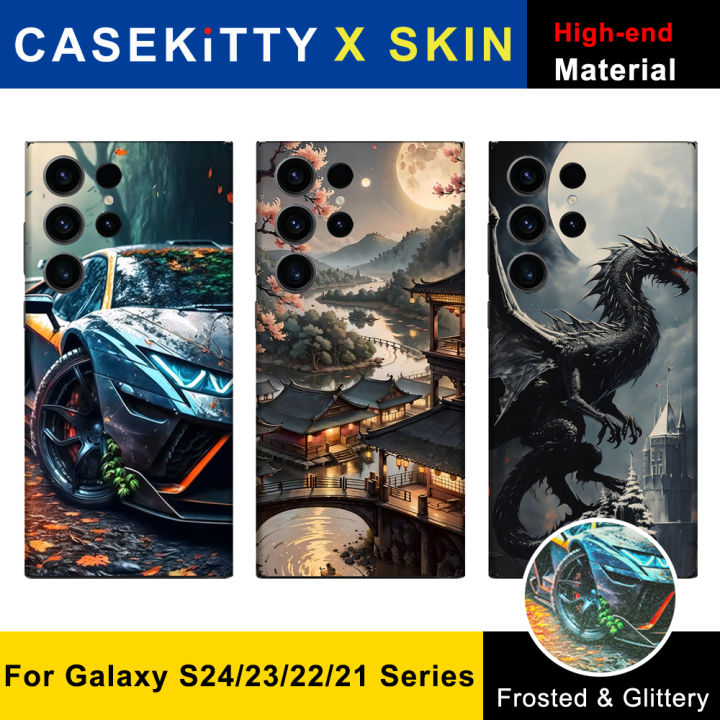CASEKiTTY Skin Back Film For Samsung Galaxy S23 Ultra Sticker S24 Plus ...