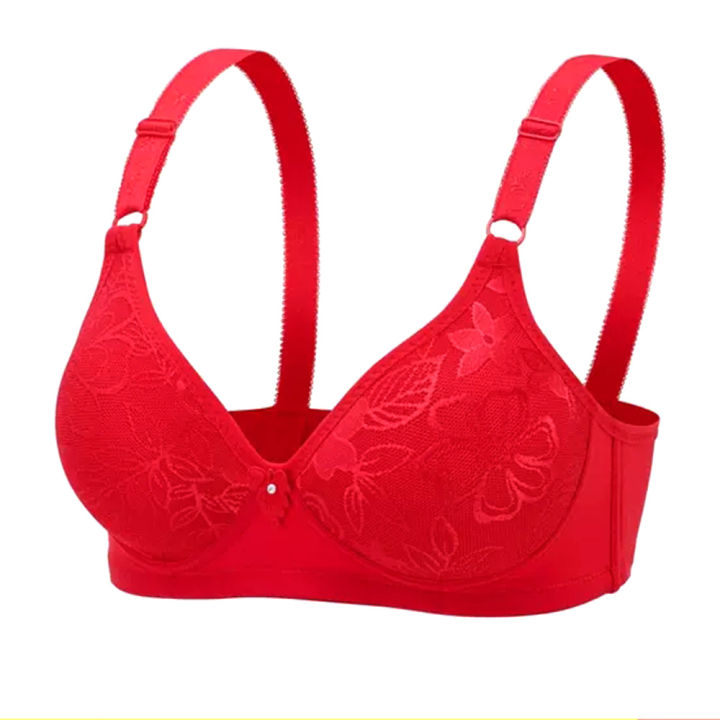 Soft Foam Padded Bras For Women with Adjustable Straps and Back Closure ...