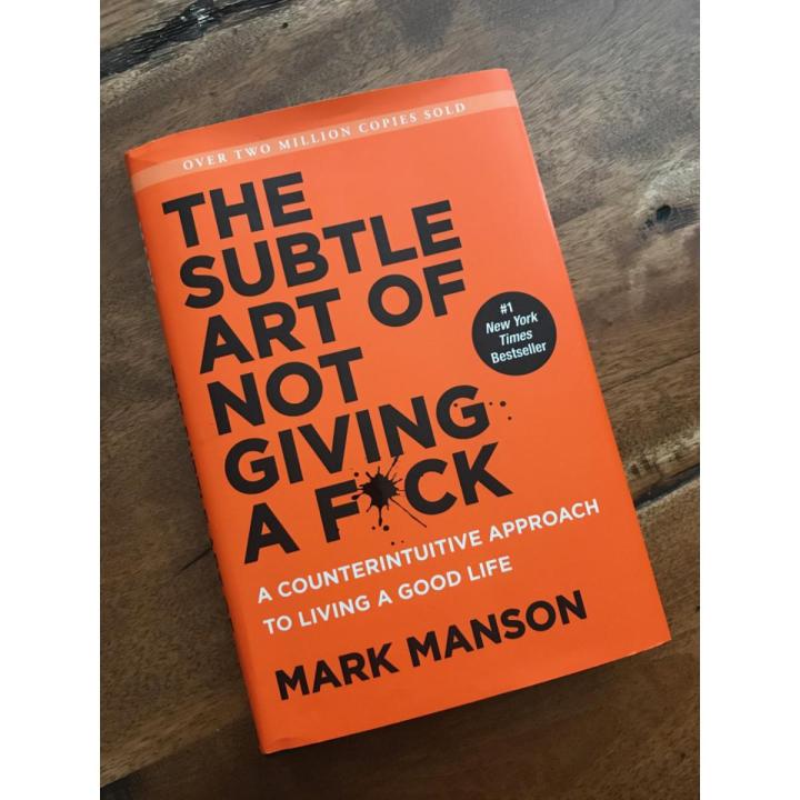 the subtle art of not giving a f mark manson | Daraz.pk
