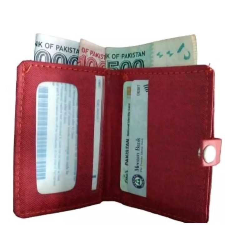 Mini Slim Wallet For Boys Men Non Leather Small Card Holder Purse ...