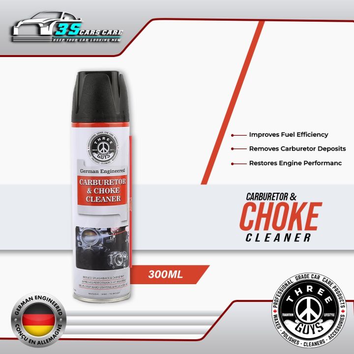 THREE GUYS Carburetor & Choke Cleaner 300ml | German Engineered ...