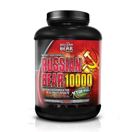 Russian Bear 5000 – Premium Muscle Growth Formula For Men 1kg (2lb) - Chocolate Flavor | Daraz.pk