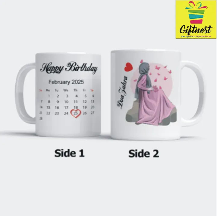 Best mugs for gift girls with name for friends, Gift for girls on ...
