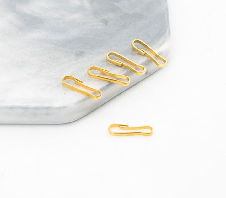 25 Pieces | Mini Skater Clasps | Golden or Silver | Used in DIY Jewelry ...