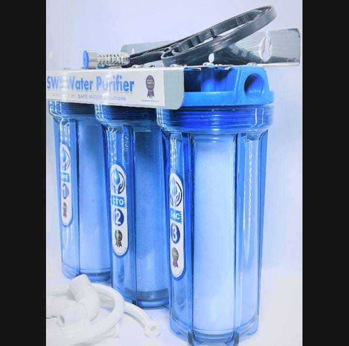 Water Filter 3 Stages water filter for home water filter with steel ...