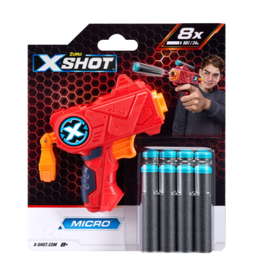 X-Shot Excel Micro Blaster (8 Darts) | Daraz.pk