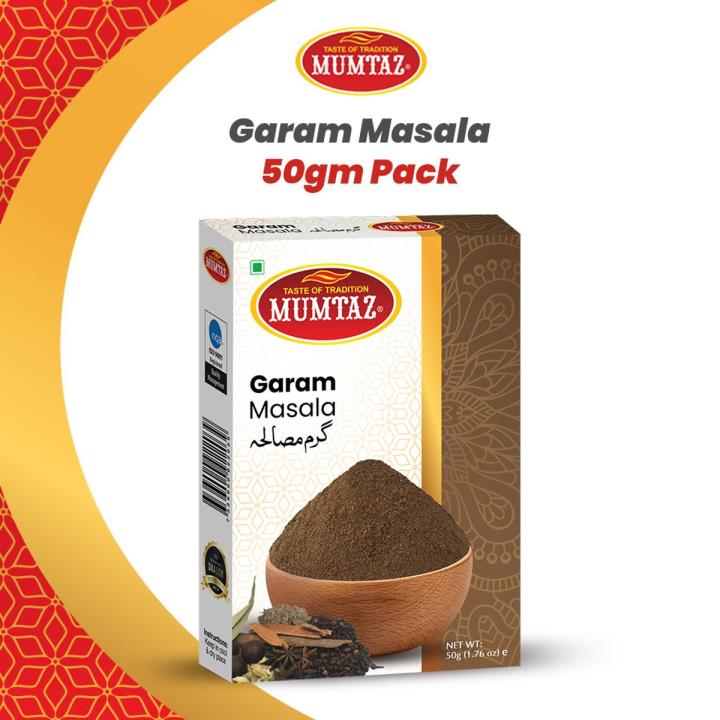 Mumtaz Garam Masala Powder (50gm) | Daraz.pk