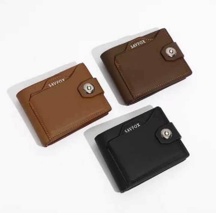 Savfox PU Leather Outlet Card Holder Wallet, “Blocks Digital ...