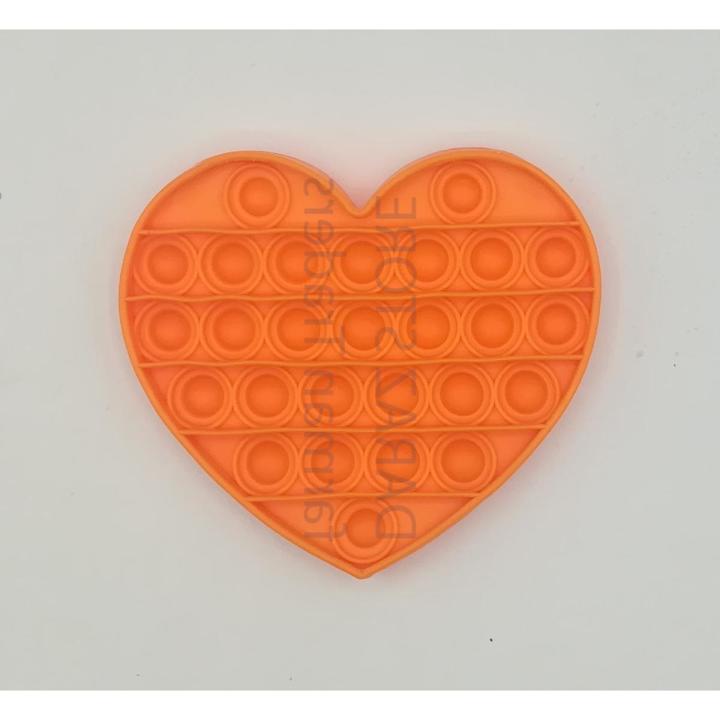Heart Shape Pop It Fidget Toy | Daraz.pk