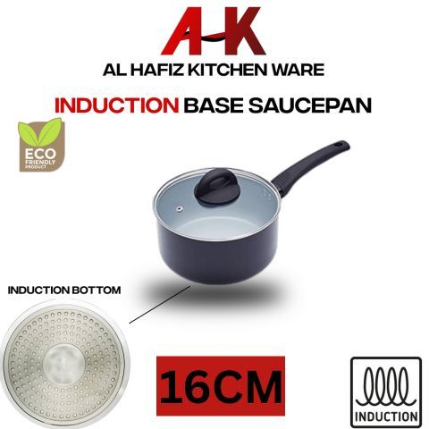 Induction Nonstick Saucepan 20cm – 16CM to 24CM – Tea, Milk, Chai Pan ...