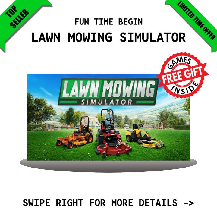 LAWN MOWING SIMULATOR - Game for PC - with installation guide ...