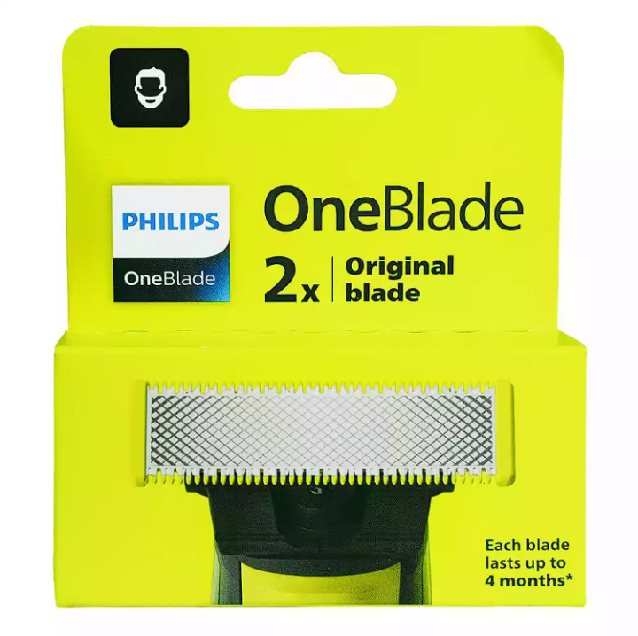 Philips OneBlade Replaceable blade-QP220/51- Separate Blade - Pack of 2 ...