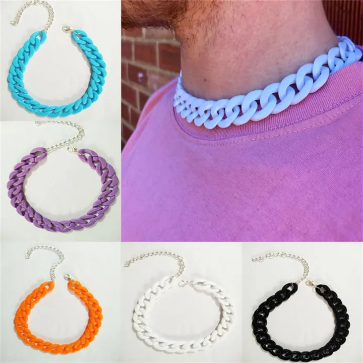 【Buy with eyes closed】Cool Party Jewelry Gothic Choker Hip Hop Chunky ...