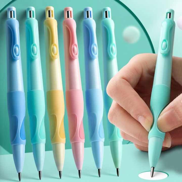 Creative With Sharpener Posture Correction Automatic Pencil Candy Color ...