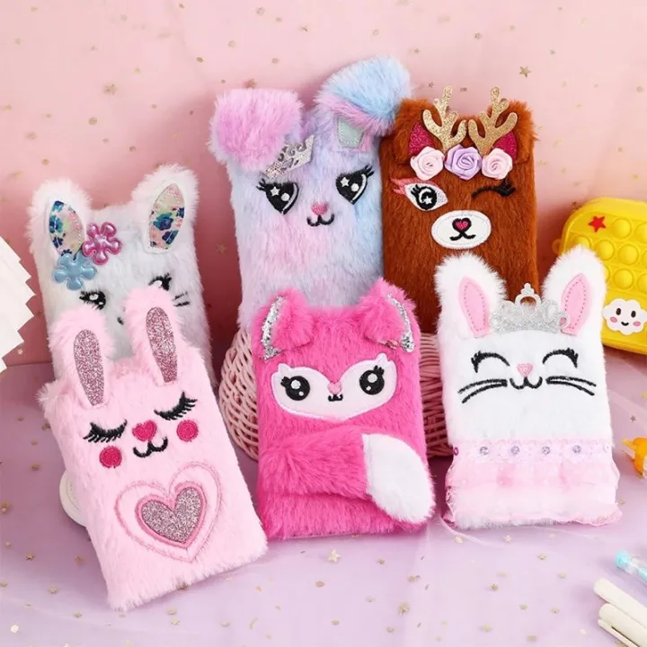 Cute Unicorn Soft Diary Notebook Diary A5 Size Diary For Kids - M10590 ...