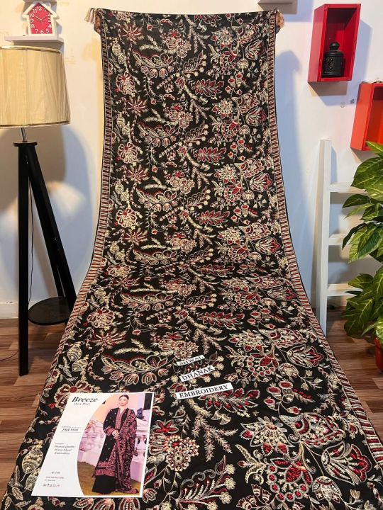 Winter Ladies Collection 3Pcs Unstitched Traditional Collection | Daraz.pk