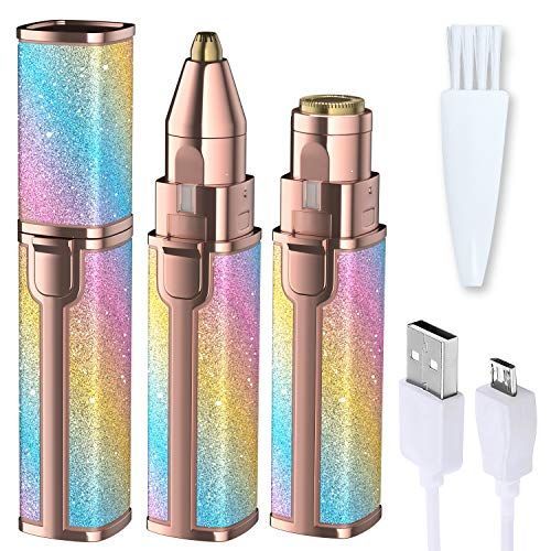 Rechargeable Hair Remover, Facial Hair Removal Electric Trimmer - High ...