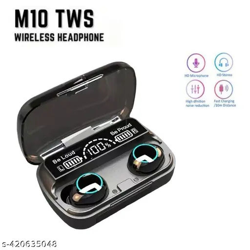 M10 TWS F2 & Air31 Bluetooth V5.1 in-Ear Wireless Earbuds with Upto 4 ...