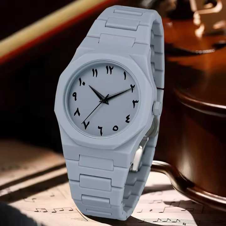 Arabic Aura Watch for Men | Stylish Arabic Numeral Analog Watch with ...