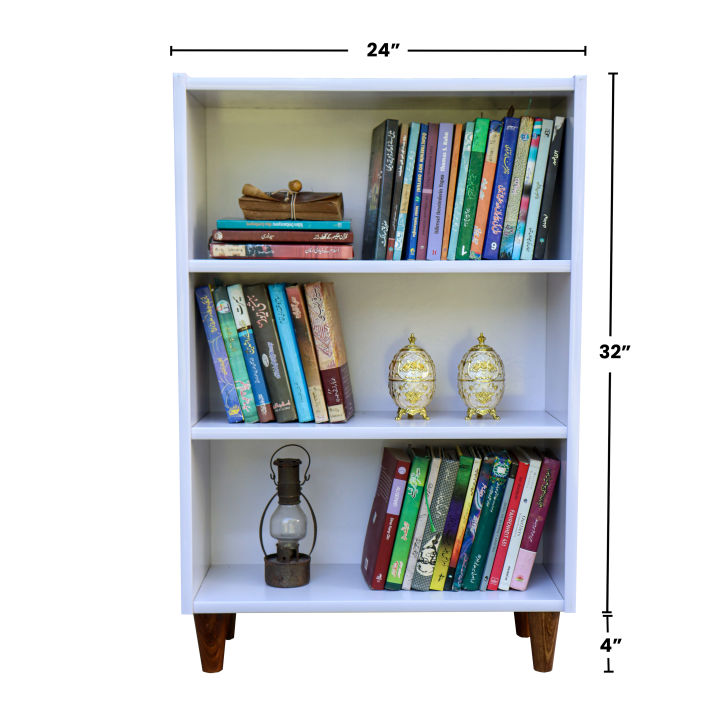 3 Tier Book Shelf Book Rack | Multipurpose bookshelf Design Available ...