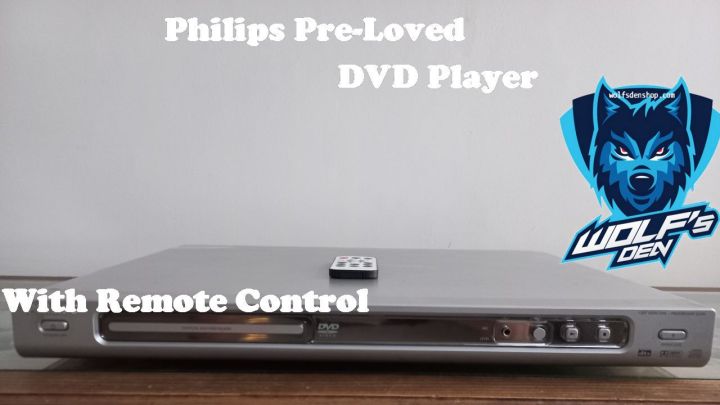 Pre-Loved Philips DVD Player with Remote Control | Daraz.pk