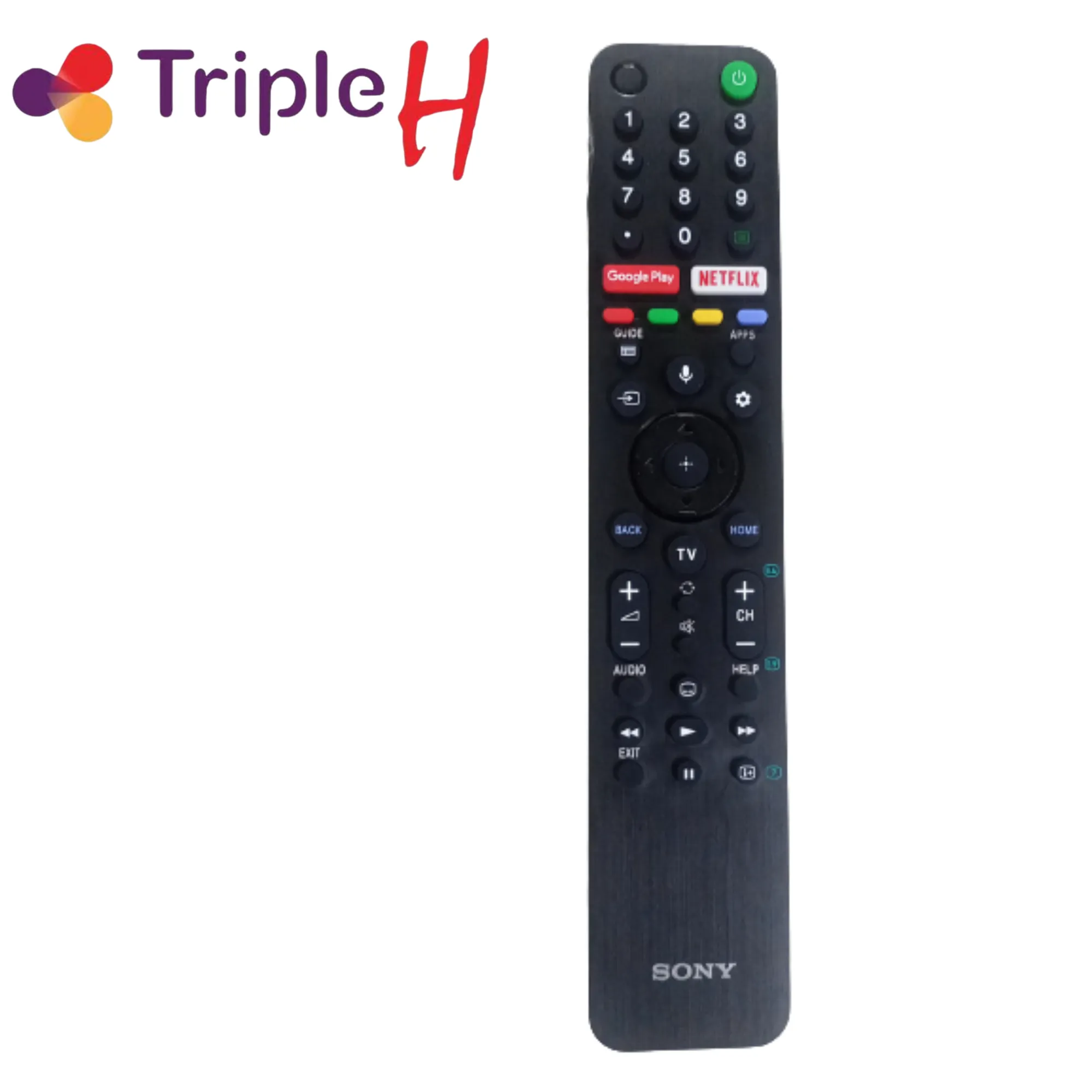 SONY Voice Remote control Original RMF-TX-500P Universal Work Black Color With Social Buttons ...