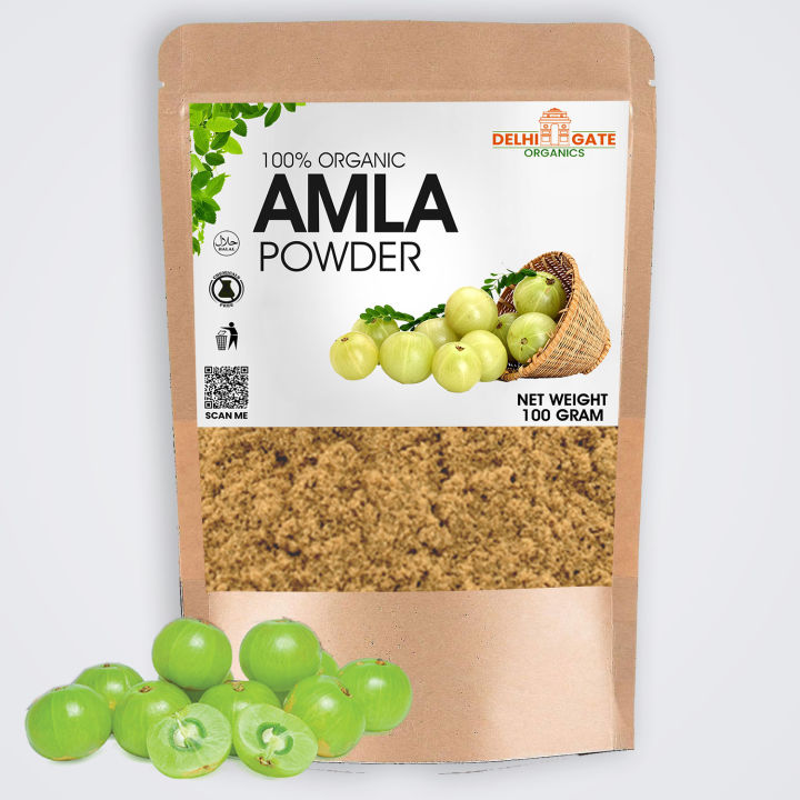 Amla Powder (Organic Homemade Amla Powder) / Phyllanthus Emblica Powder ...